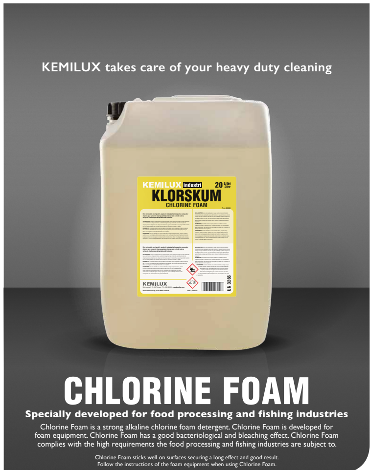 Klorskum - Chlorine Snow Foam Detergent Cleaner – Kemilux